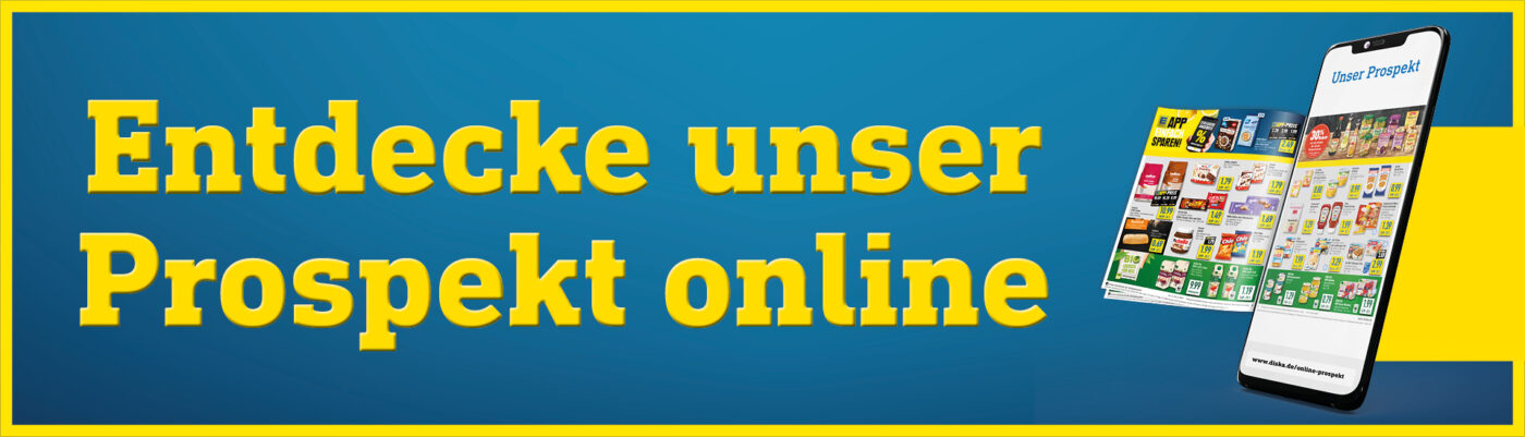 Online-Prospekte entdecken - diska-markt