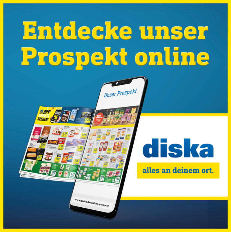 Online-Prospekte entdecken - diska-markt